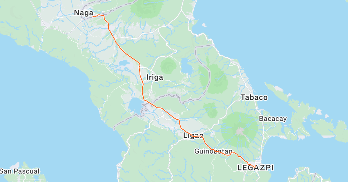 Afternoon Ride Naga CamSur to Legazpi City Albay | Strava