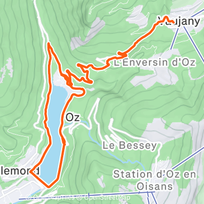 Vaujany 1st Day ride | 16.6 km Cycling Route on Strava