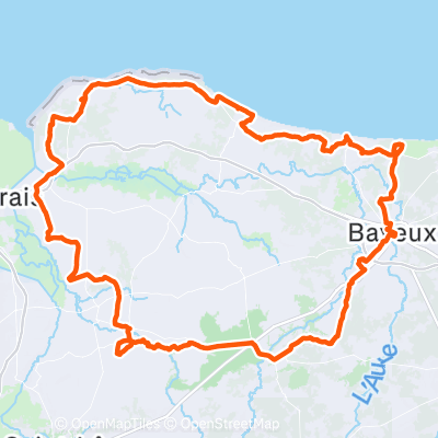 Bayeux | 121.2 km Cycling Route on Strava