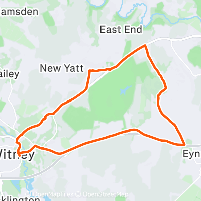 A40, A4095 | 12.0 mi Running Route on Strava