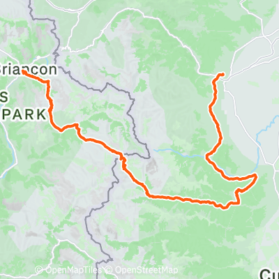 Day 2 ride - Epic Day #1 Pinerolo to Briancon via Col Agnel and Col d ...