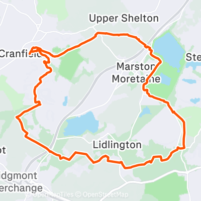 Cranfield Loop | 14.0 mi Running Route on Strava