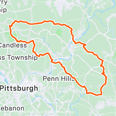 Bakerstown Culmerville Road-Bull Creek Road-Pearce Mill Road | 74.3 mi ...