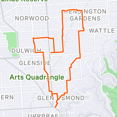 Tour of Burnside | 18.1 km Cycling Route on Strava