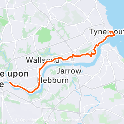 Tynemouth to Toon | 10.6 mi Cycling Route on Strava
