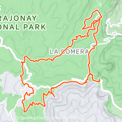 Nationalpark La Gomera | 18.9 km Running Route on Strava