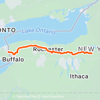 Niga to syc, NY | 195.1 mi Cycling Route on Strava
