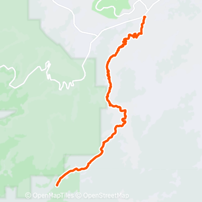 The Ribbon -> Andy's Shuttle | 6.6 mi Mountain Biking Trail on Strava