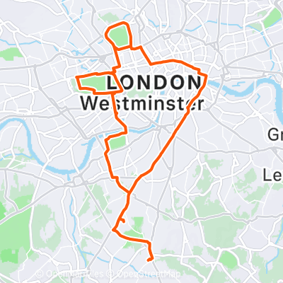 Im's Work and Park Laps | 49.1 km Cycling Route on Strava