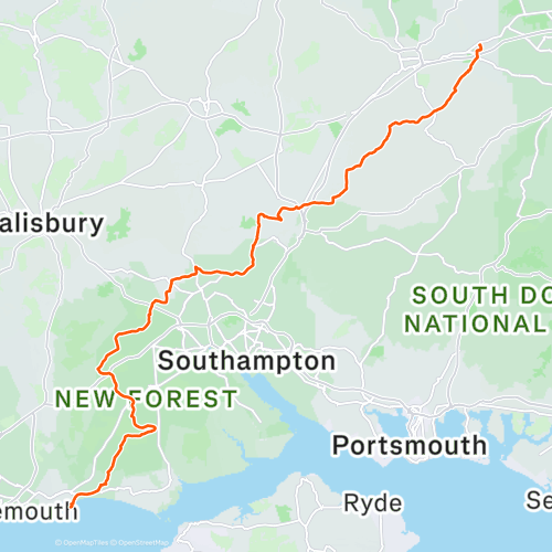 Hook to Mudeford Quay (revised) | 119.0 km Road Cycling Route on Strava