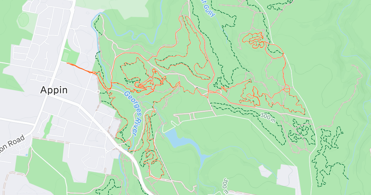 27/04/2013 Exploring Appin - Getting Lost!! | Strava