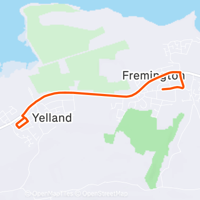 3.6 from Fremington School | 3.6 mi Running Route on Strava