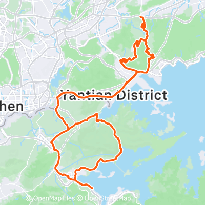 10/12/2023 HK - SZ Hilly | 119.4 km Cycling Route on Strava