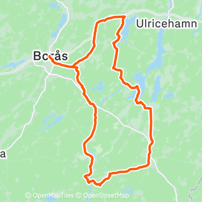 Lite väg, typ banvall !! | 134.4 km Cycling Route on Strava
