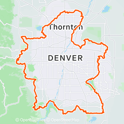 Denver Orbital route | 177.2 mi Mountain Biking Trail on Strava