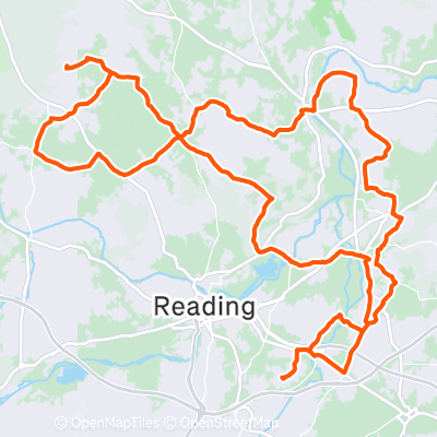 Blue tin in reverse | 82.1 km Cycling Route on Strava