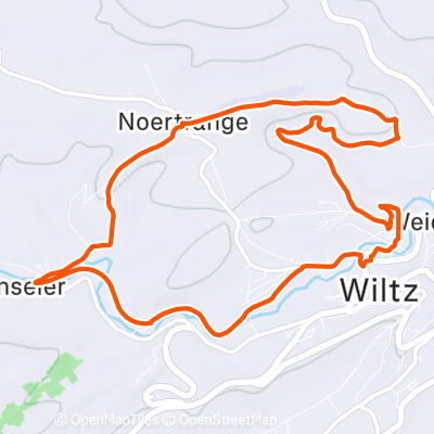 Wiltz 01 Rondje vanuit Wiltz [mtb, 11km, 219hm] | 11.2 km Cycling Route ...
