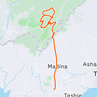 Aburi Exploration with Troy | 74.1 km Cycling Route on Strava