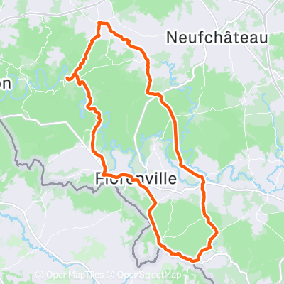 Rit 1 Bertrix 78 km -860 Htm | 77.9 km Cycling Route on Strava