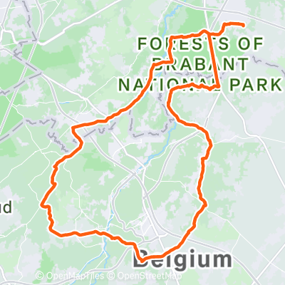 lasne | 81.6 km Cycling Route on Strava